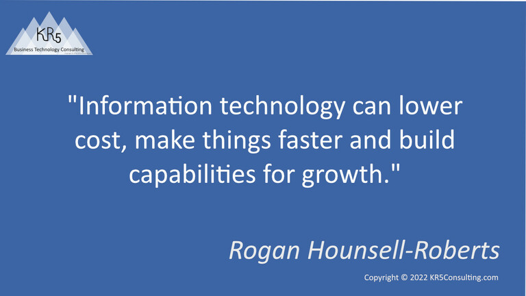 Business Technology: Essential Guide to Best Use - KR5 Consulting